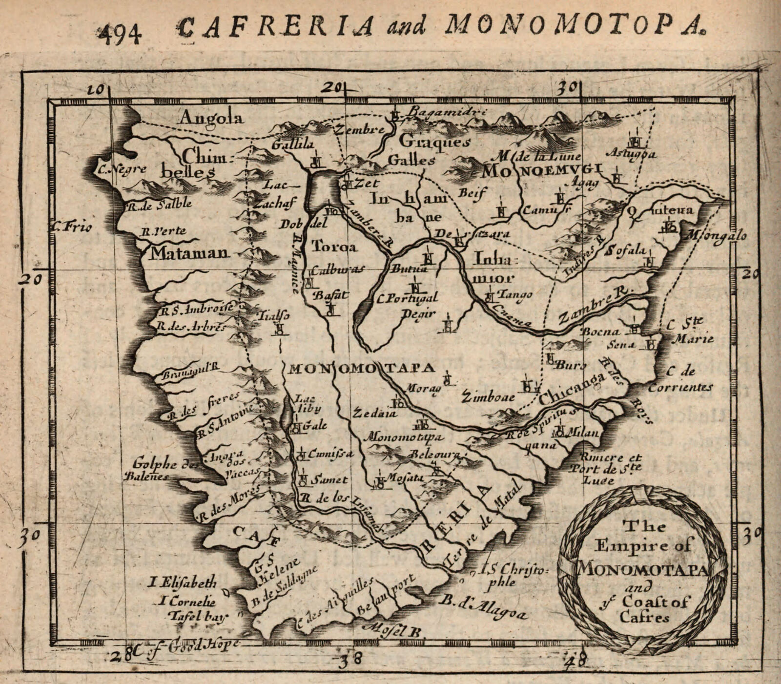 Empire of Monomotapa and ye Coast of Cafres | Digital Collections at ...