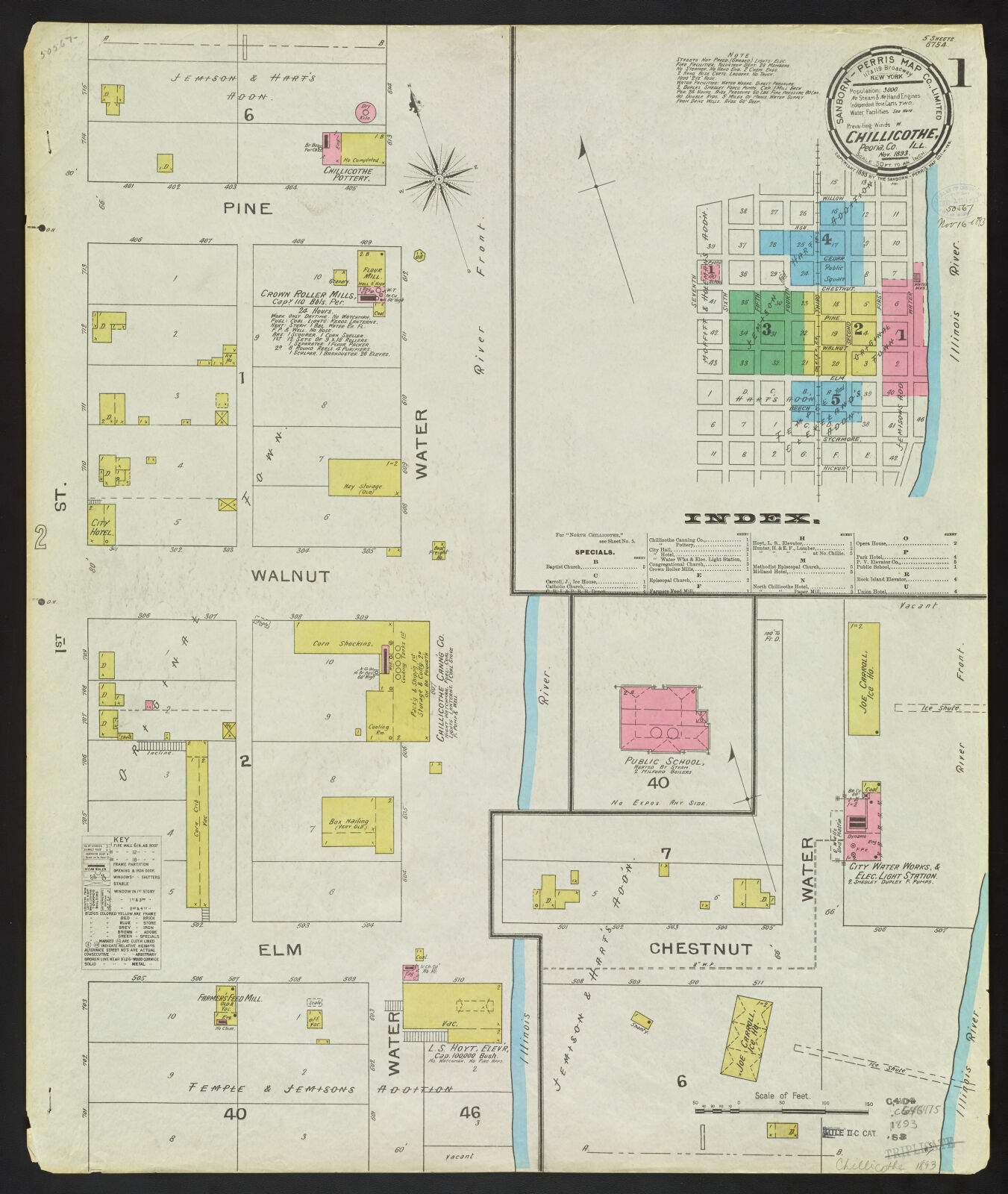 Chillicothe, Peoria Co., Ill., Nov. 1893 | Digital Collections at the ...