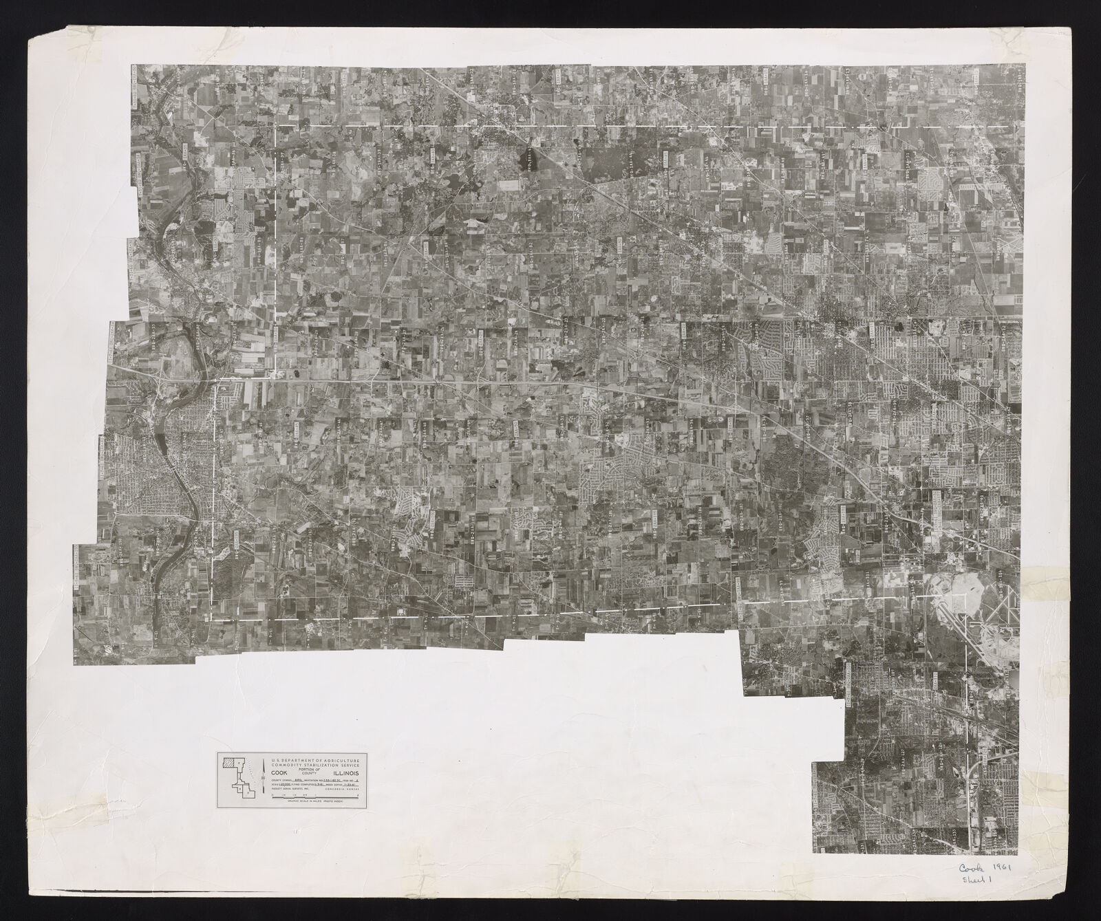 Portion of Cook County, Illinois : [aerial photographs] | Digital ...