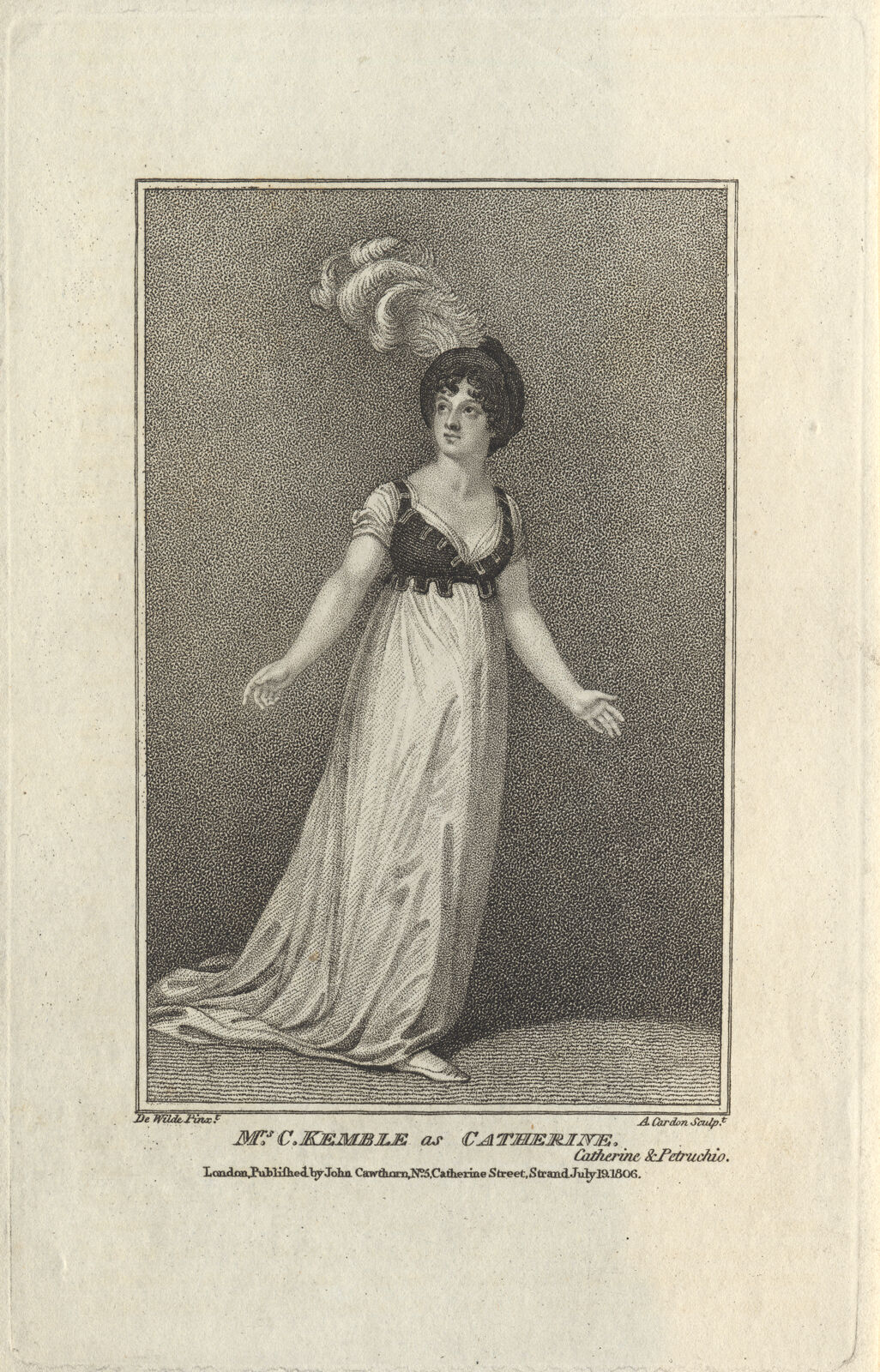 Maria Theresa Kemble (nee DeCamp) as Catherine in "Catherine and ...