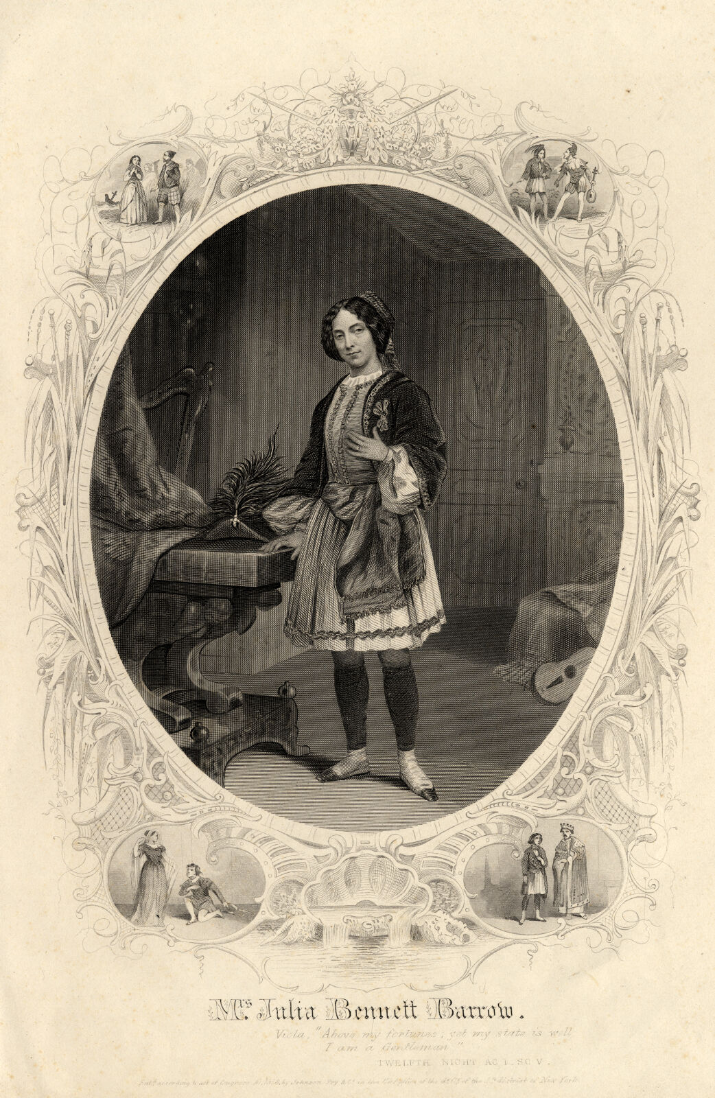 Julia Barrow (nee Bennett) as Viola in "Twelfth Night" | Digital ...