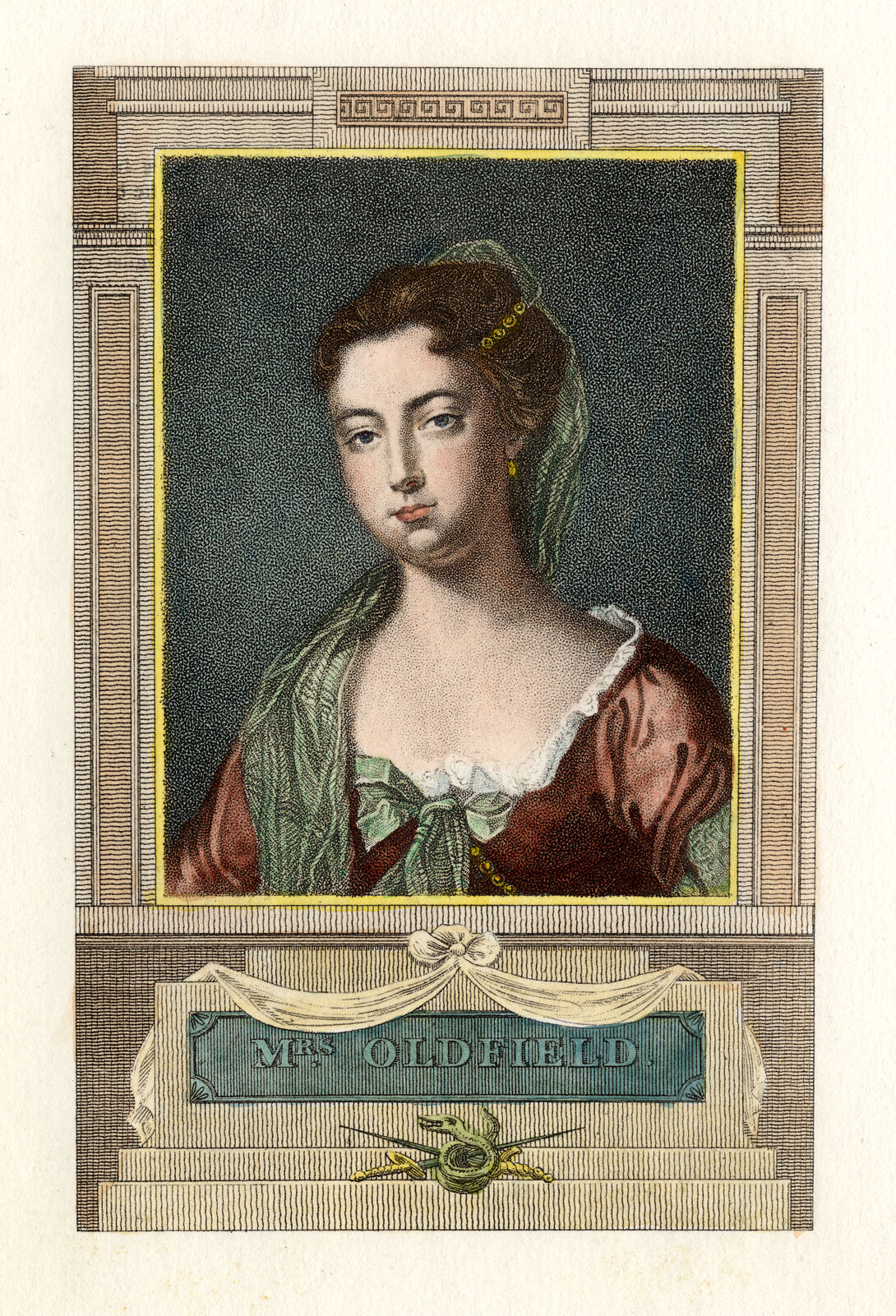Portrait of Anne Oldfield | Digital Collections at the University of ...