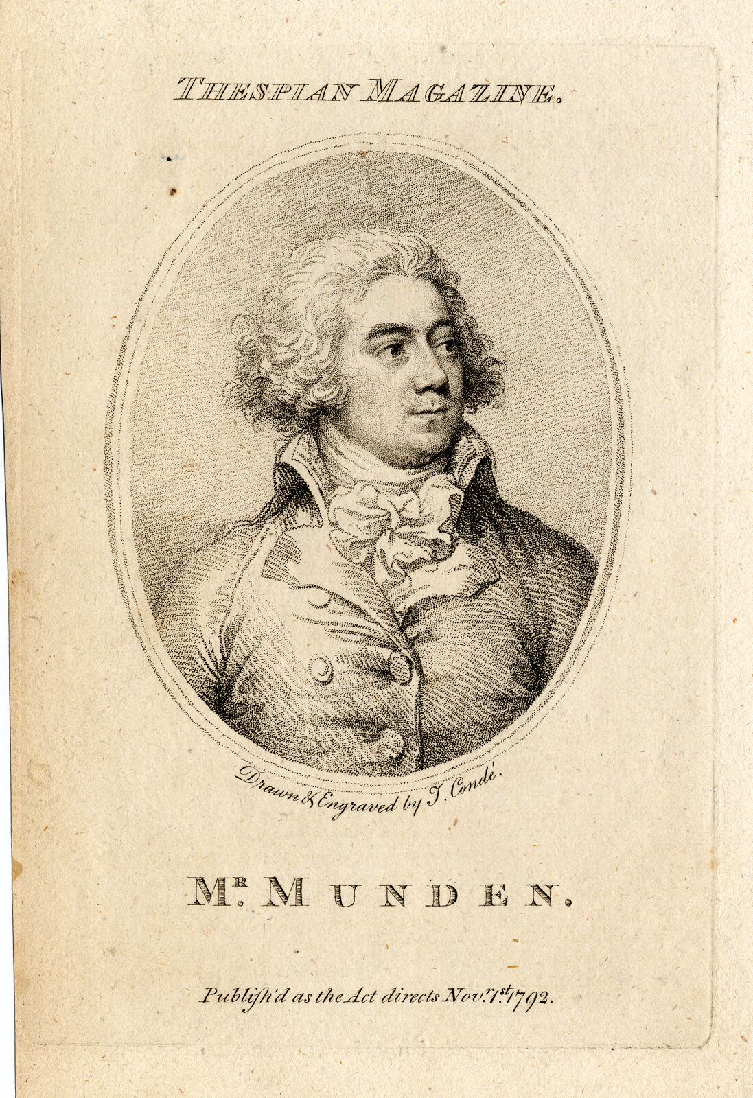 Portrait of Joseph Shepherd Munden | Digital Collections at the ...