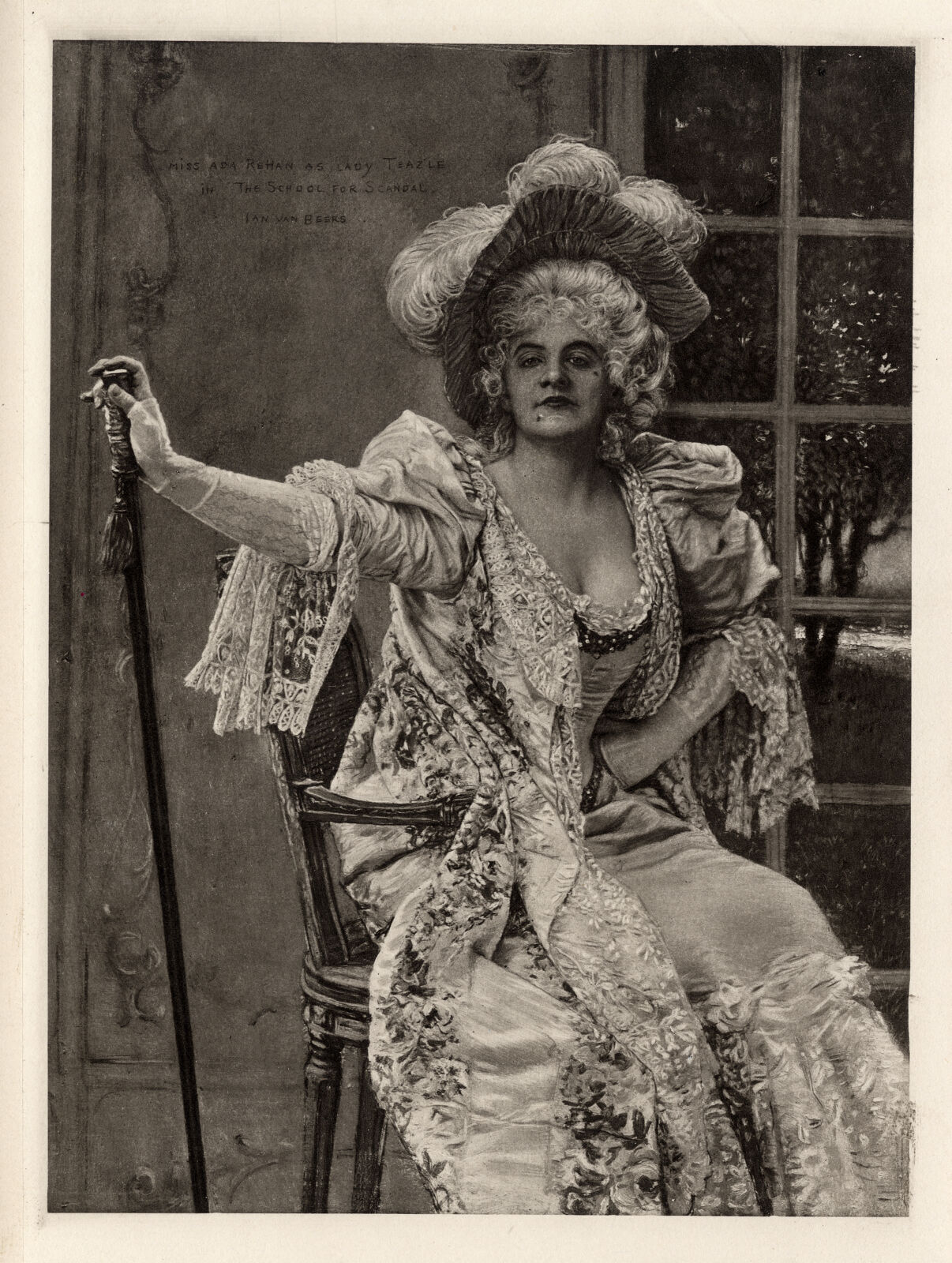 Ada Rehan as Lady Teazle in "The School for Scandal" | Digital ...