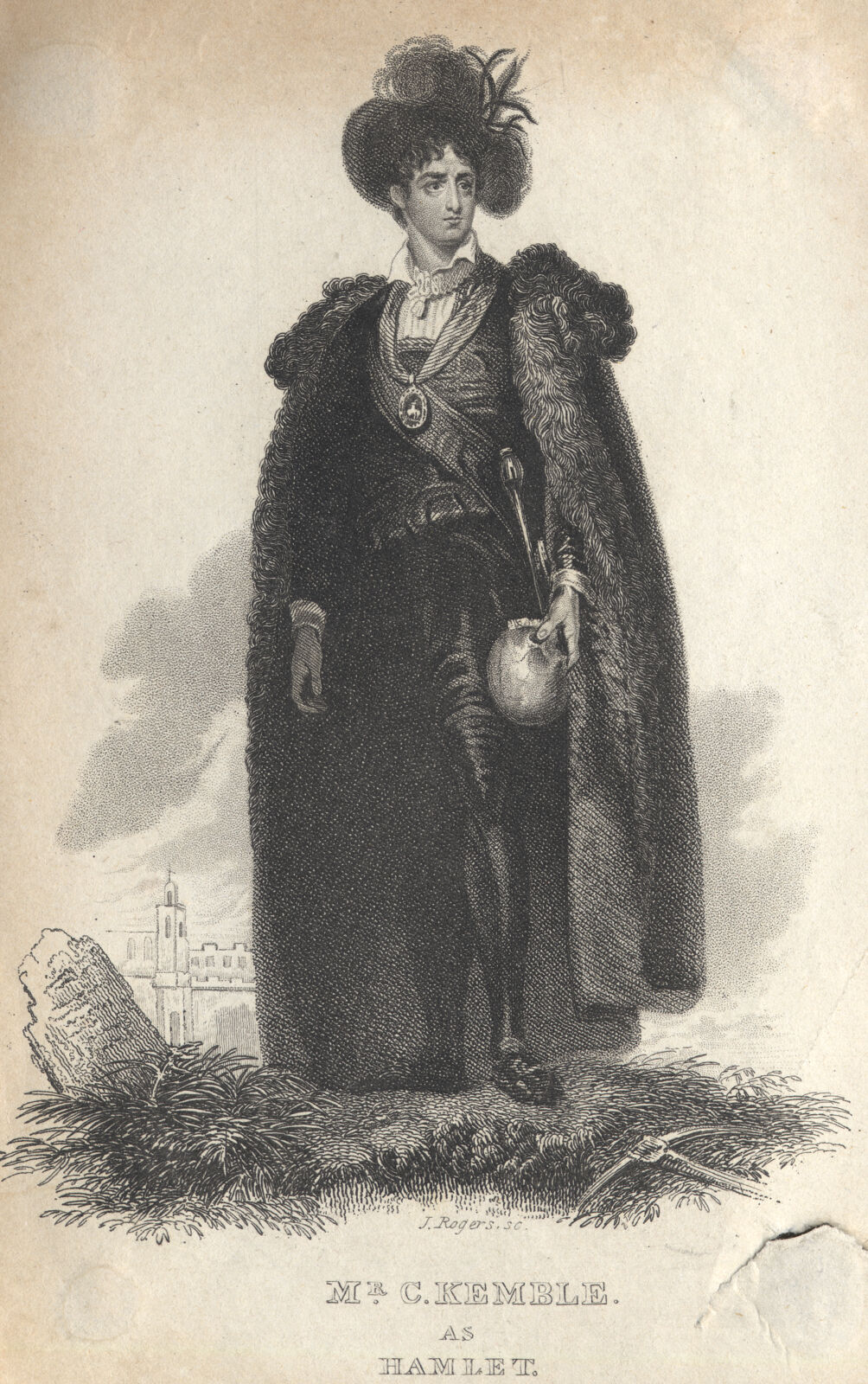 Charles Kemble as Hamlet in "Hamlet" | Digital Collections at the ...