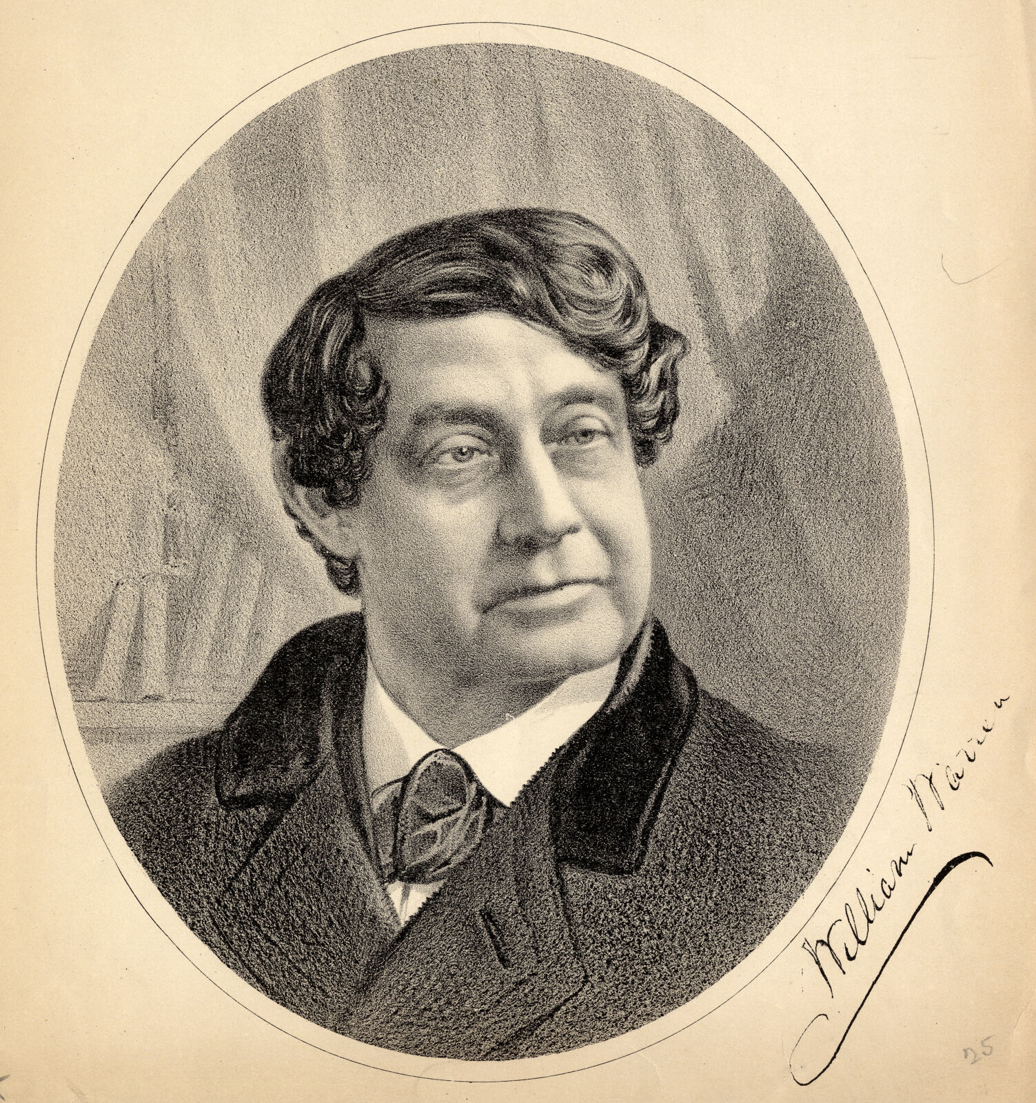 Portrait of William Warren Jr. | Digital Collections at the University ...