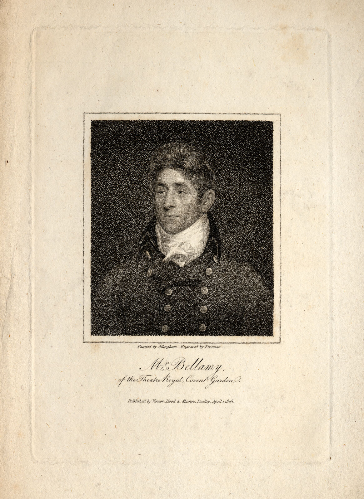 Portrait of Thomas Ludford Bellamy | Digital Collections at the ...