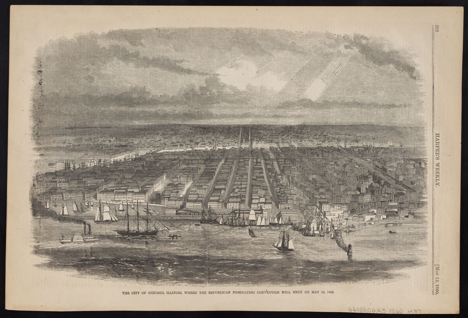 The city of Chicago, Illinois, where the Republican Nominating ...