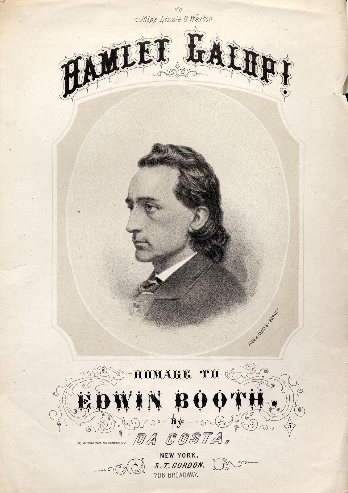 Portrait of Edwin Booth | Digital Collections at the University of ...