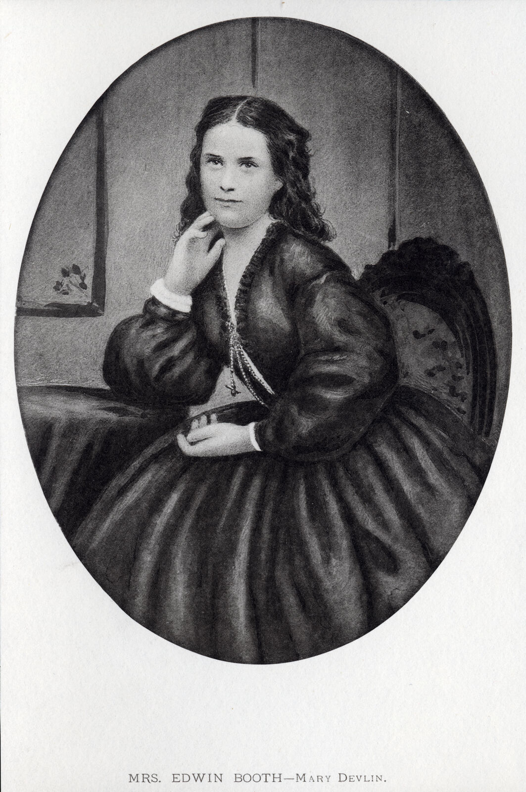 Portrait of Mary Devlin Booth | Digital Collections at the University ...