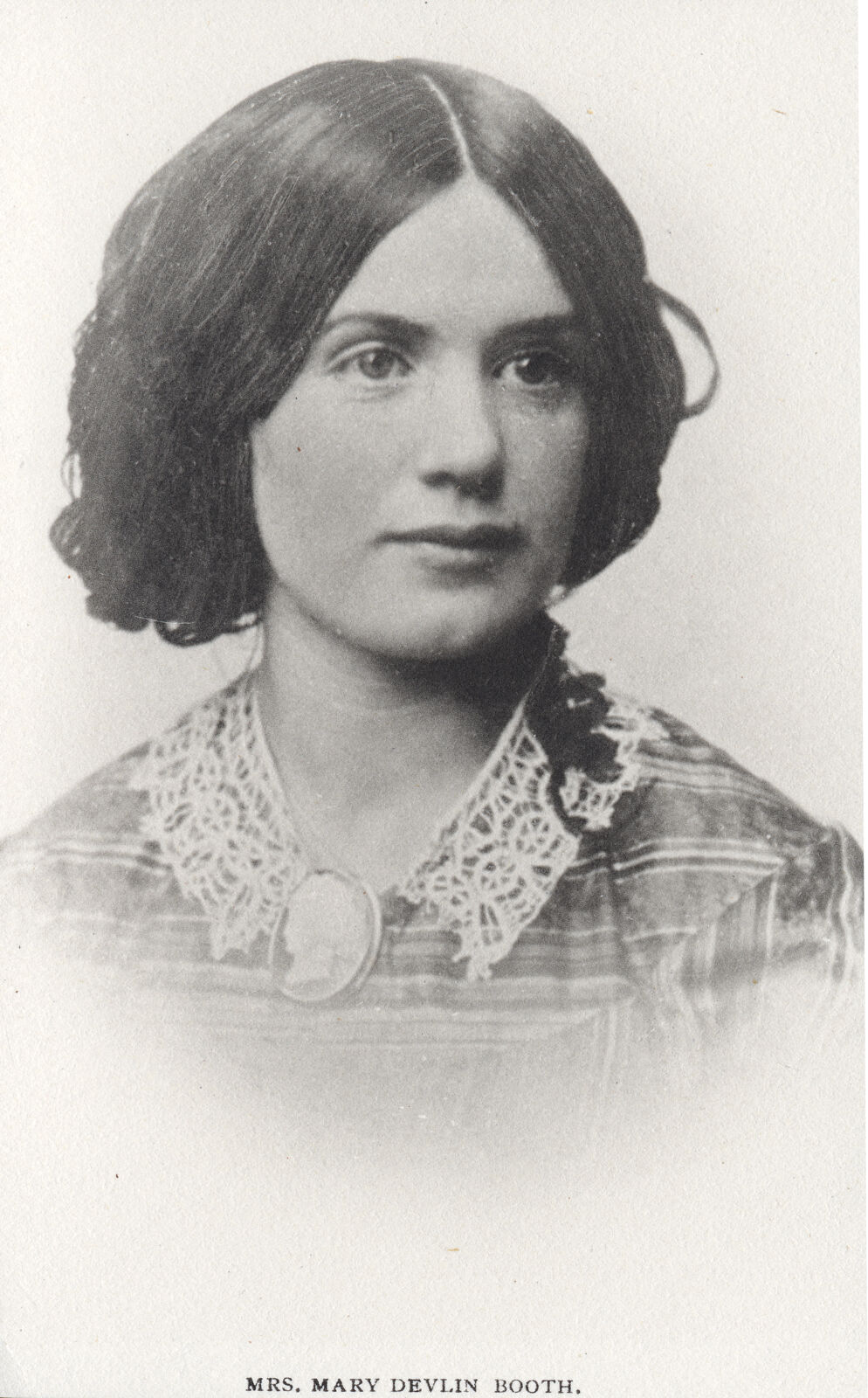 Portrait of Mary Devlin Booth | Digital Collections at the University ...
