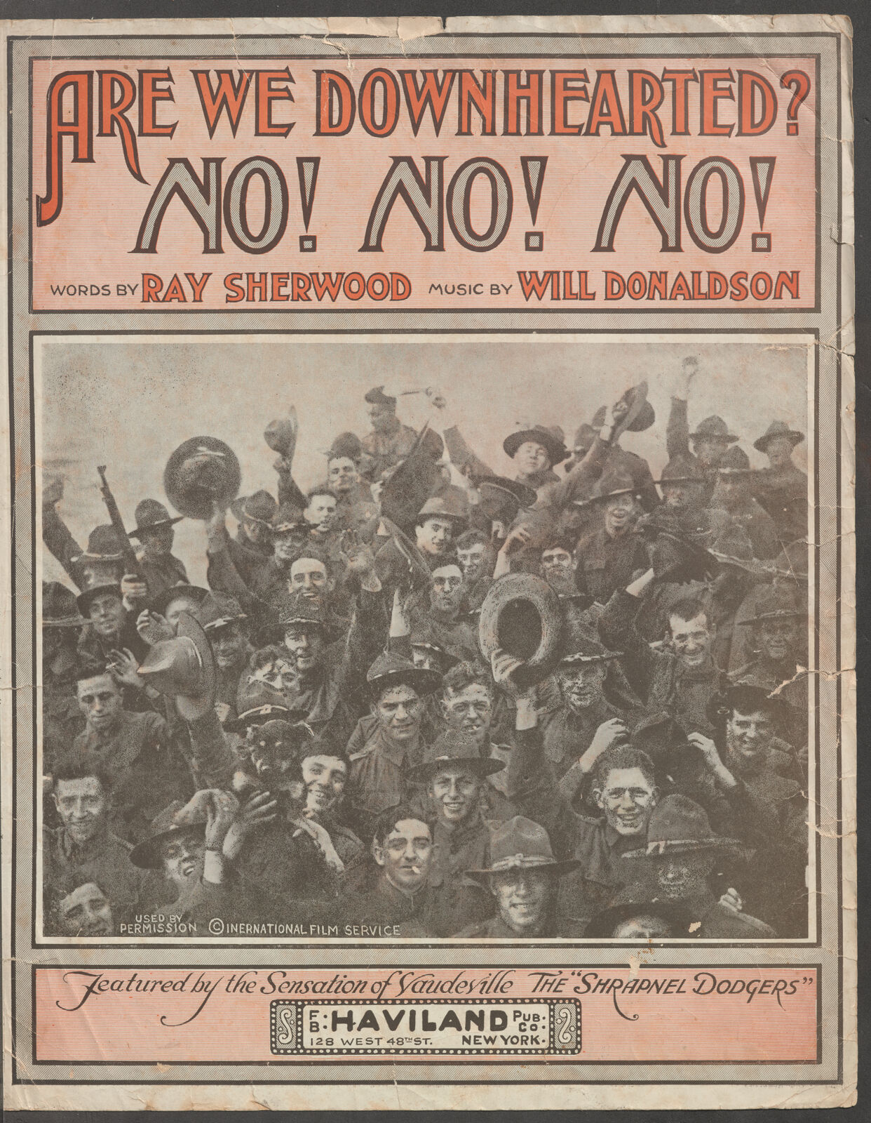 Are We Downhearted! No! No! No! | Digital Collections at the University ...