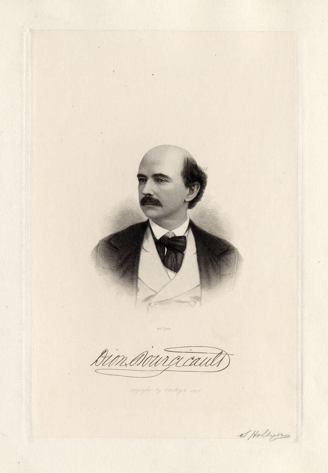 Portrait of Dion Boucicault | Digital Collections at the University of ...