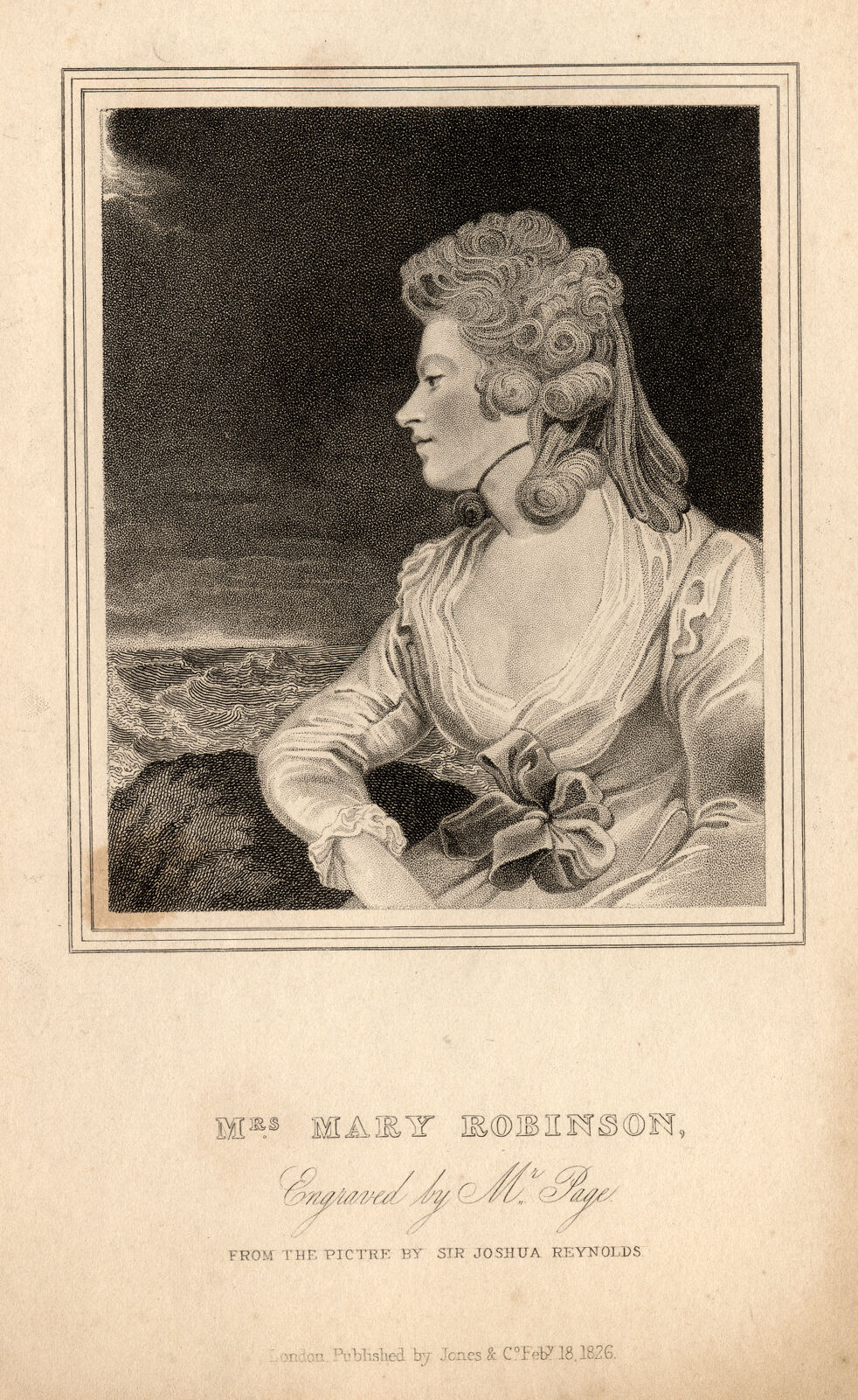 Portrait of Mary Robinson (Darby) | Digital Collections at the ...