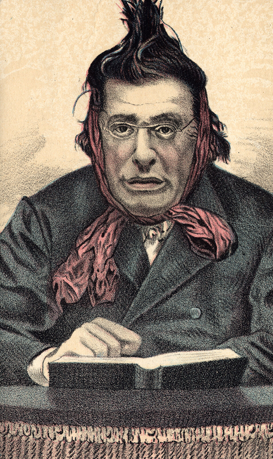 Alfred Burnett in character | Digital Collections at the University of ...