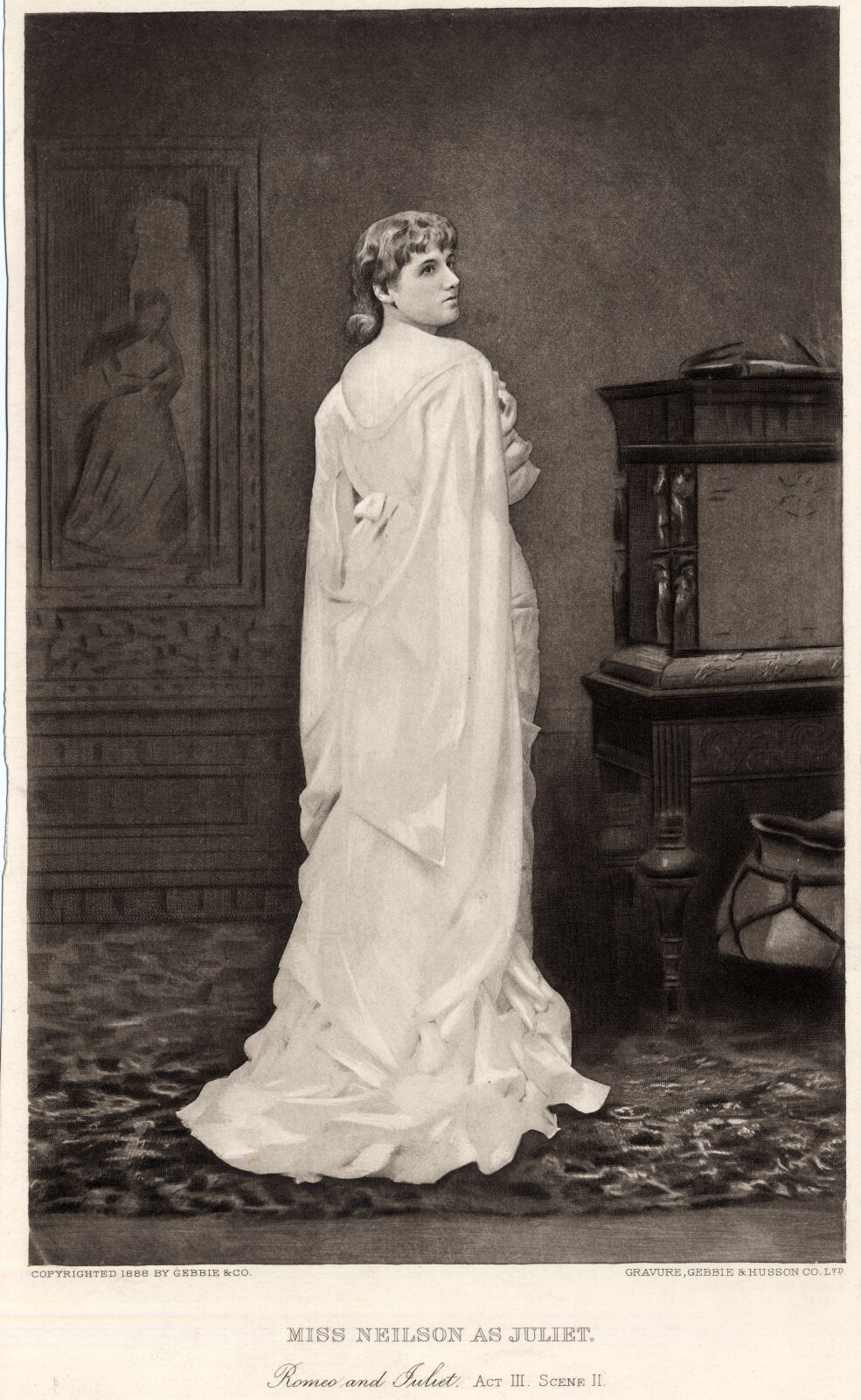 Adelaide Neilson as Juilet in "Romeo and Juliet" | Digital Collections ...