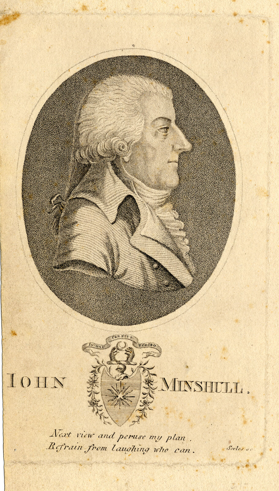 Portrait of John Minshull | Digital Collections at the University of ...