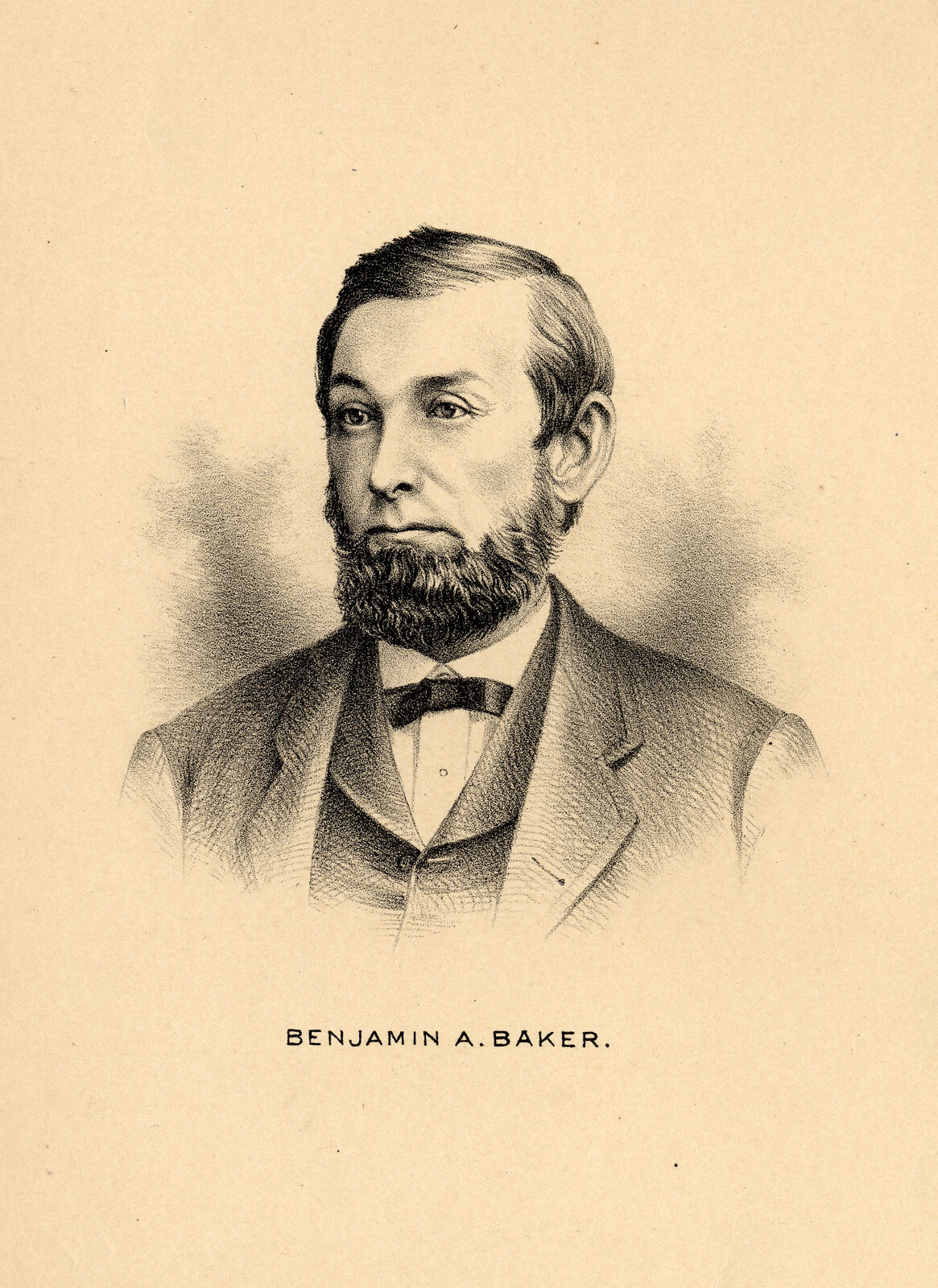 Portrait of Benjamin A. Baker | Digital Collections at the University ...