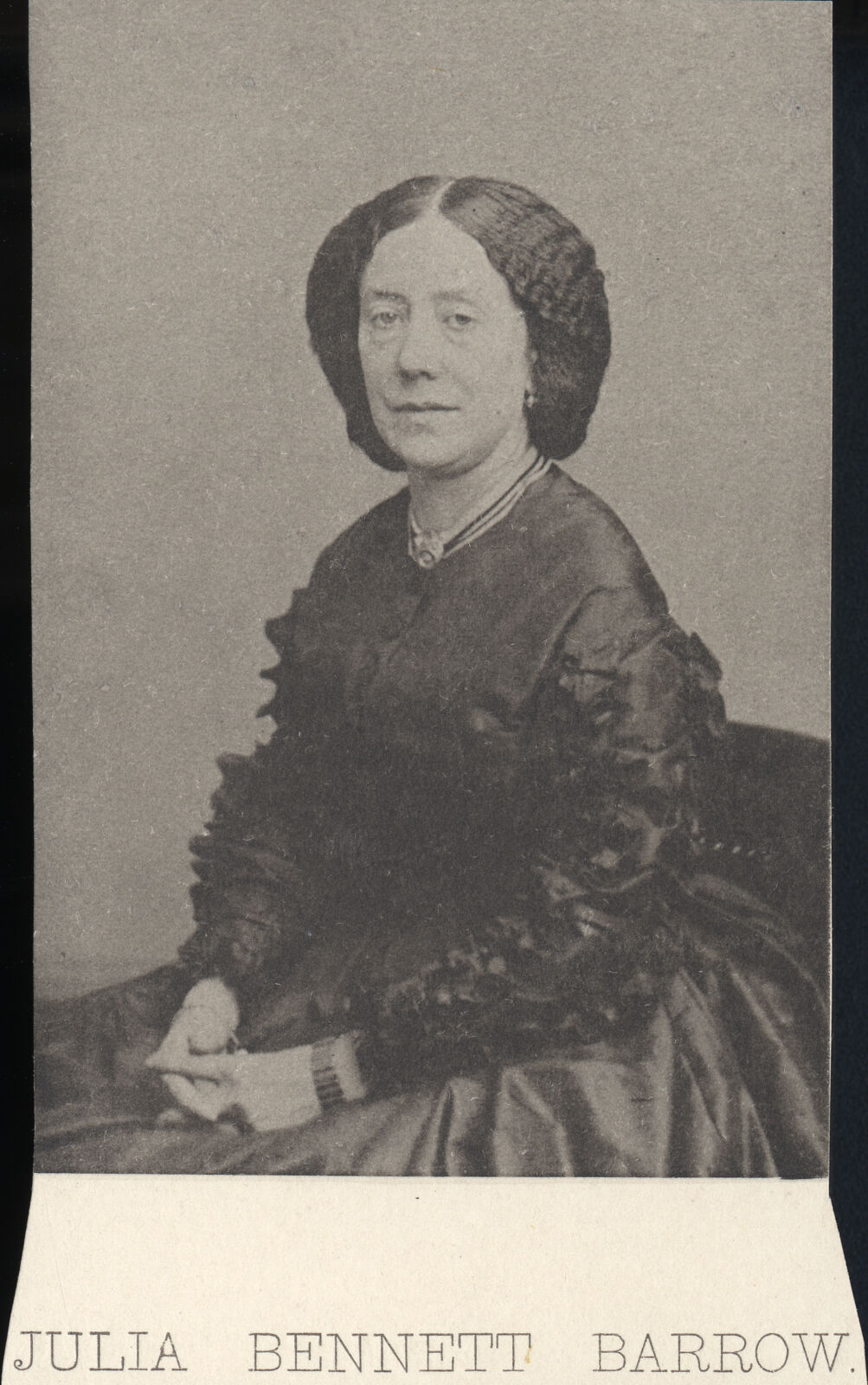 Portrait of Julia Barrow (nee Bennett) | Digital Collections at the ...