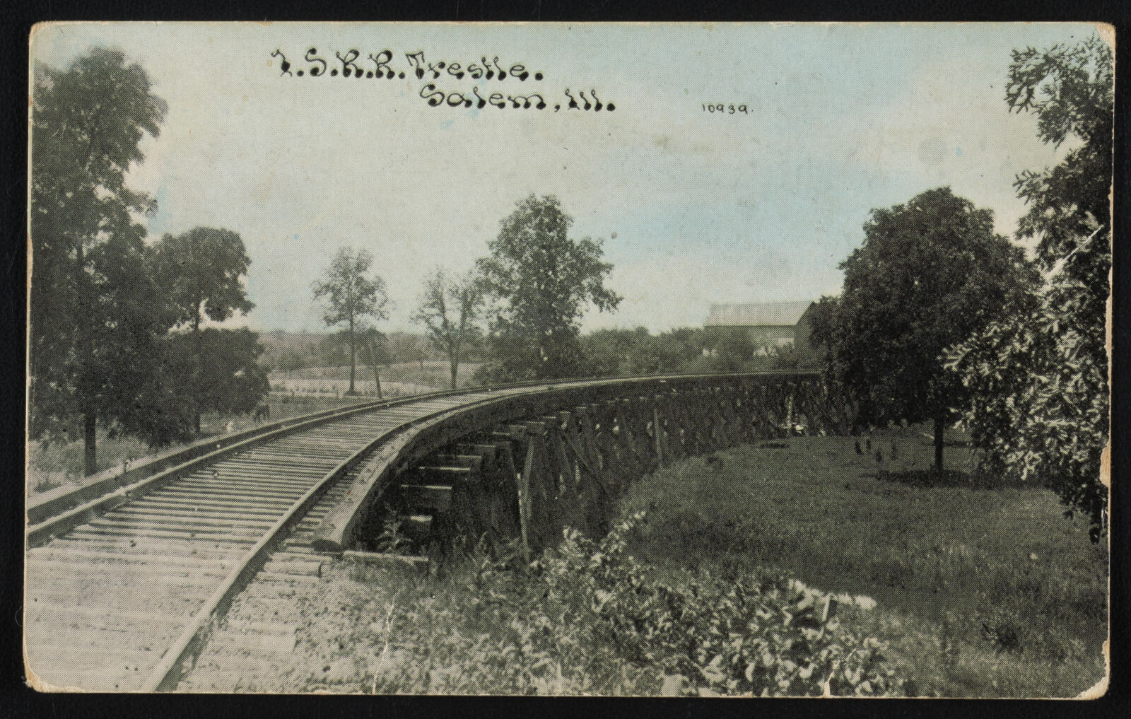 Illinois Southern Railroad trestle postcard | Digital Collections at ...