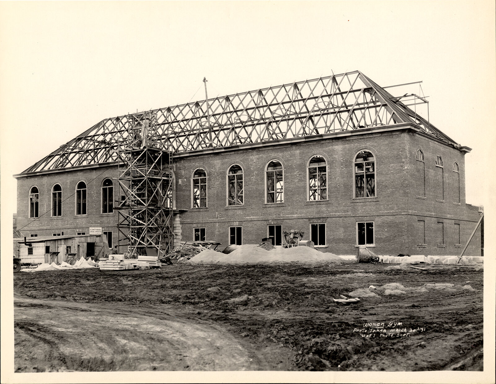 Women's gym, 1931 Freer Hall | Digital Collections at the University of ...