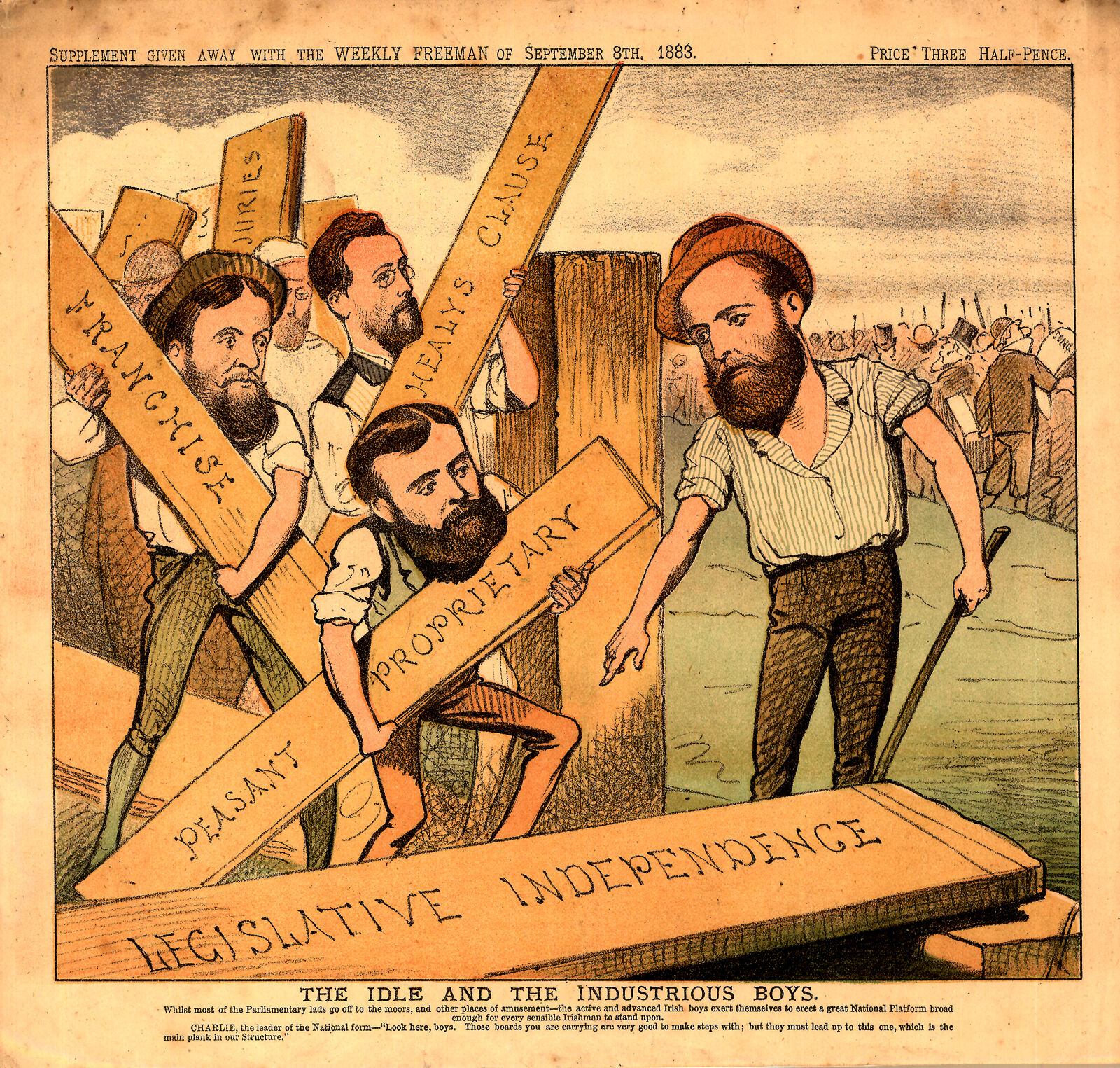 The Idle and the Industrious Boys | Digital Collections at the ...
