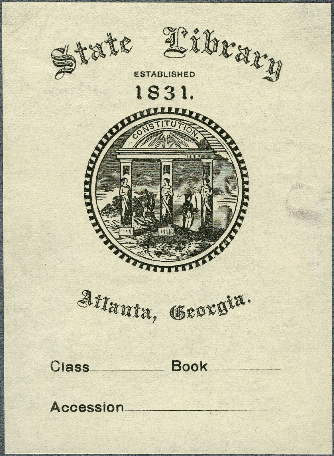 Georgia State Library | Digital Collections at the University of ...