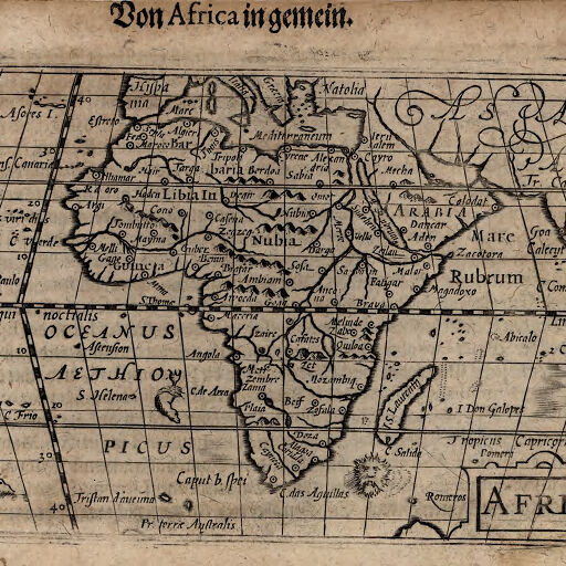 Maps of Africa to 1900 | Digital Collections at the University of ...