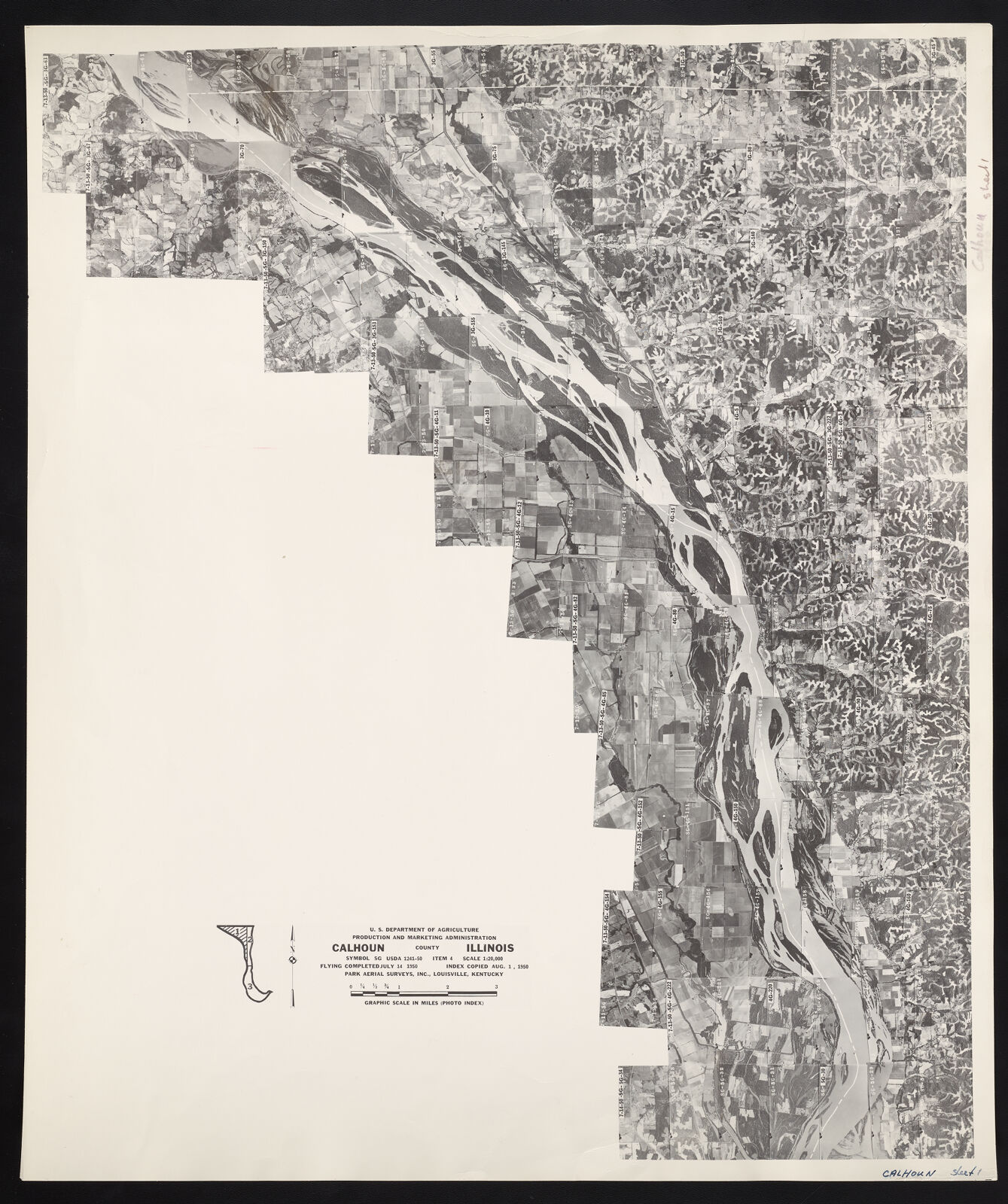 Calhoun County, Illinois : [aerial photographs] | Digital Collections ...