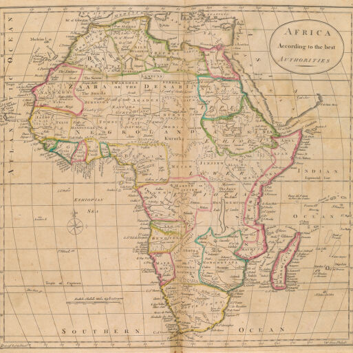 Maps of Africa to 1900 | Digital Collections at the University of ...