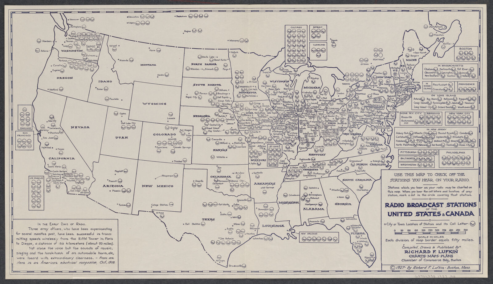 Radio broadcast stations of the United States & Canada / compiled ...