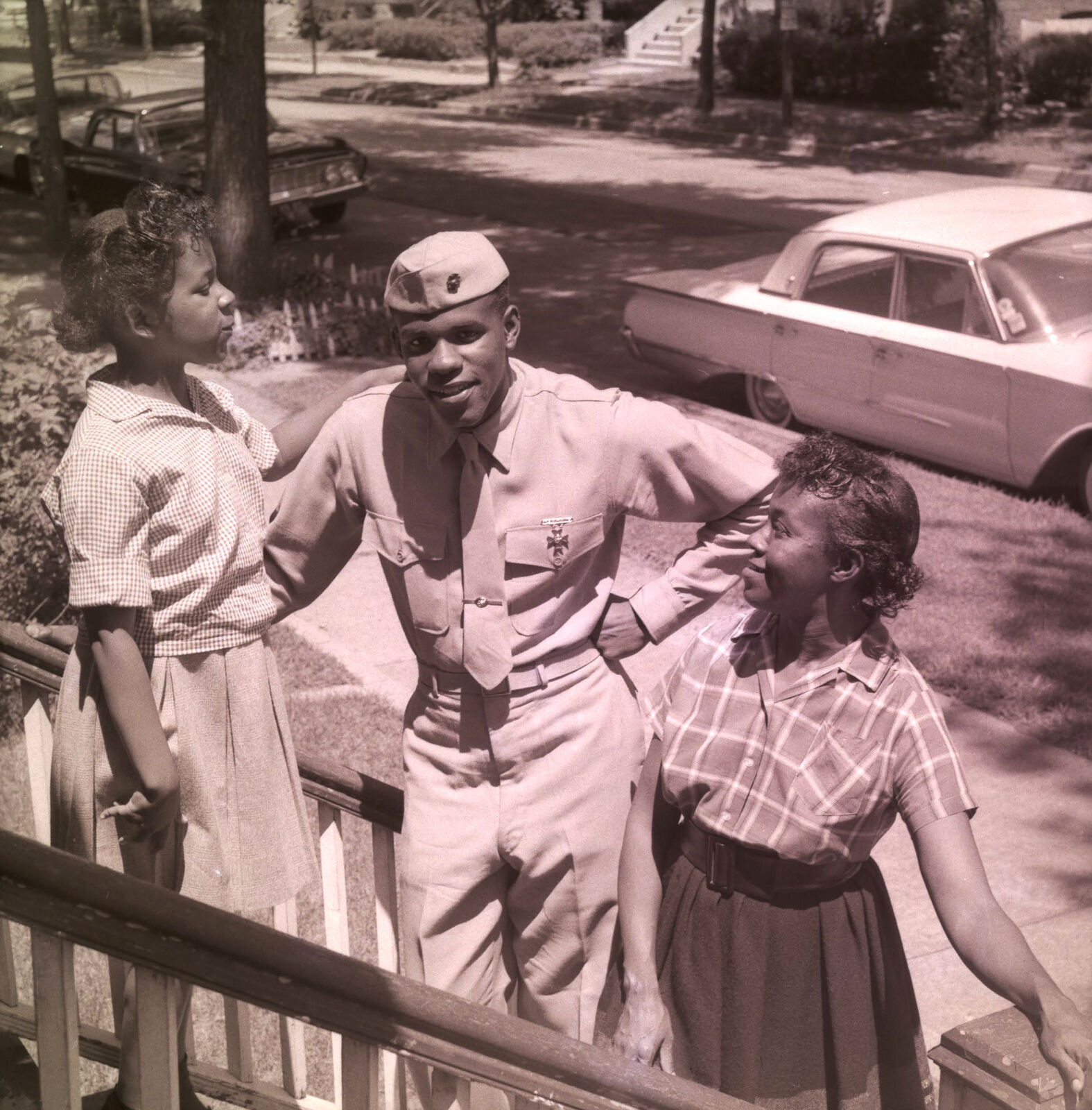 Gwendolyn Brooks with her son Henry Blakely Jr., and daughter Nora ...