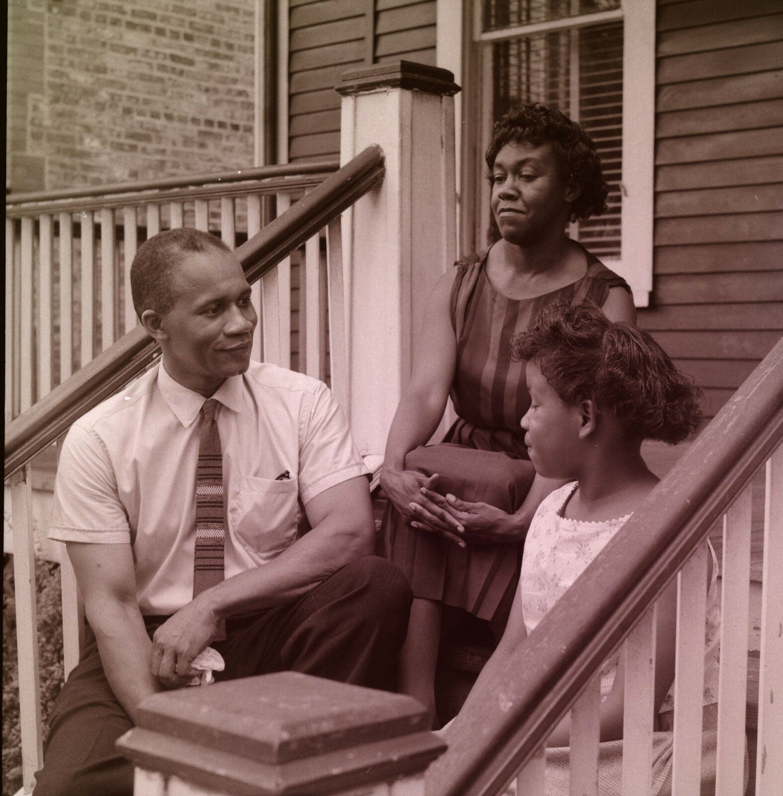 Gwendolyn Brooks, Henry Blakely Sr., and Nora Brooks Blakely, July 20 ...