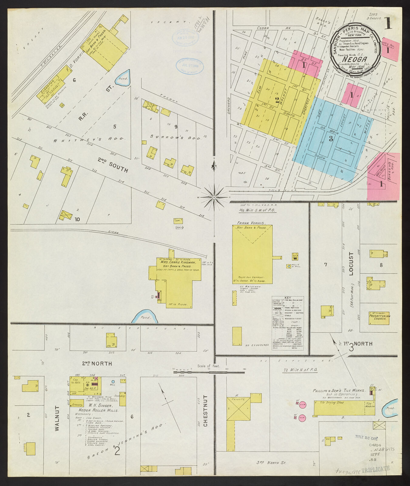 Neoga, Cumberland Co., Ill., May 1898 | Digital Collections at the ...