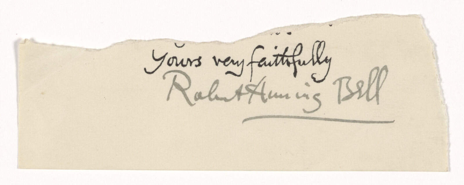 Letter from Robert Anning Bell to Helen Allingham, 19uu | Digital ...