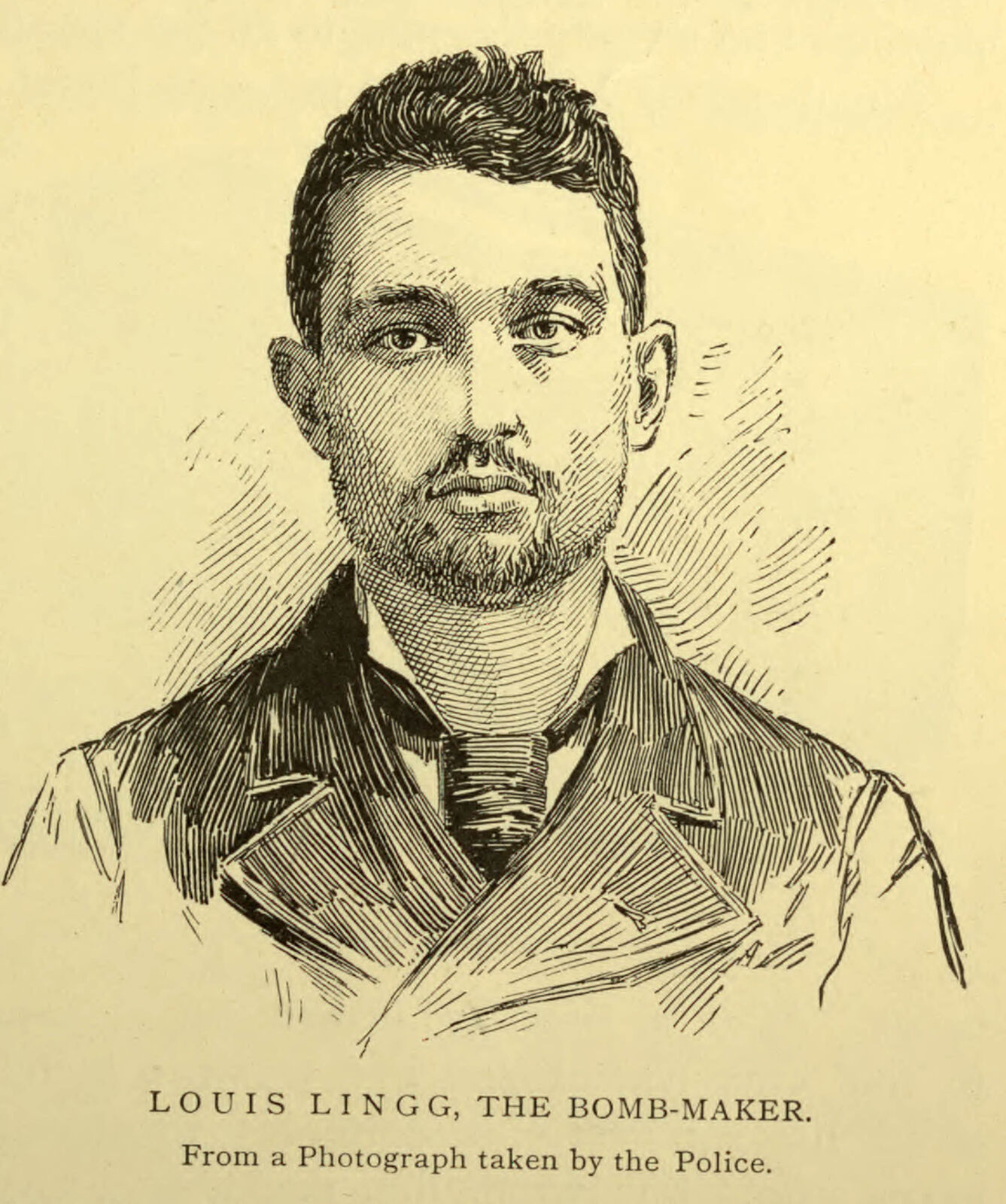 Louis Lingg, the bomb-maker | Digital Collections at the University of ...