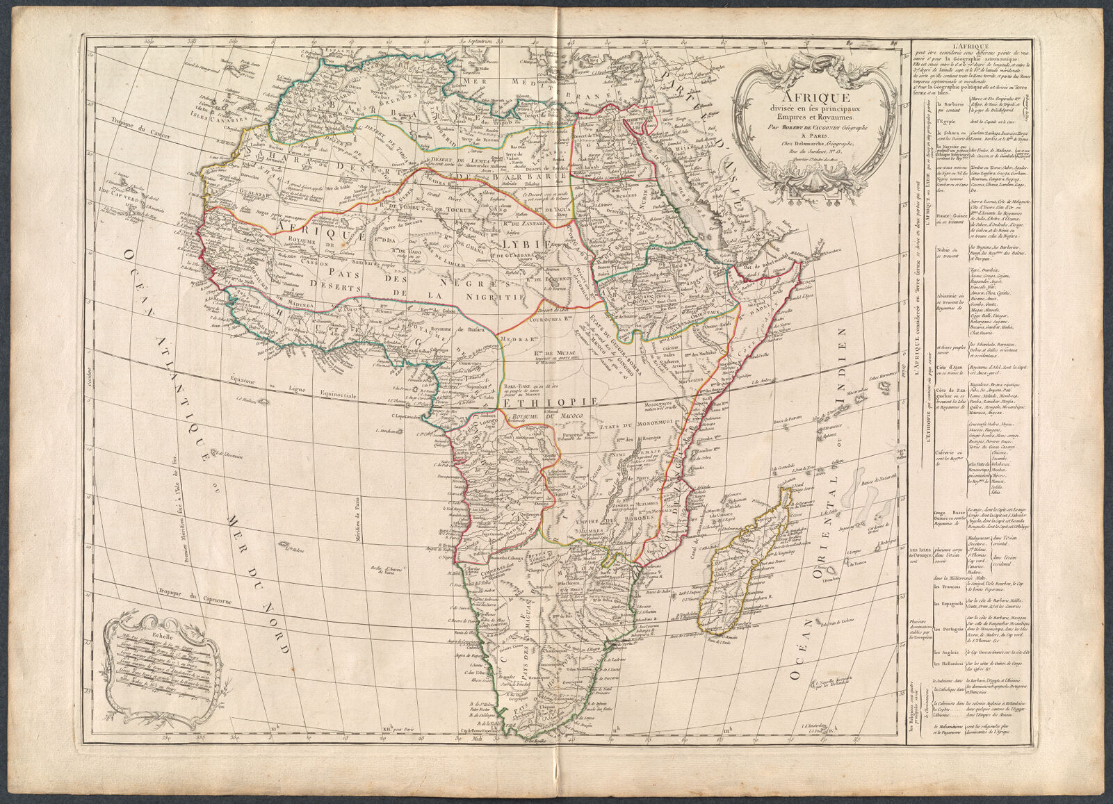 Afrique divisée en ses Principaux Empires et Royaumes | Digital Collections at the University of ...