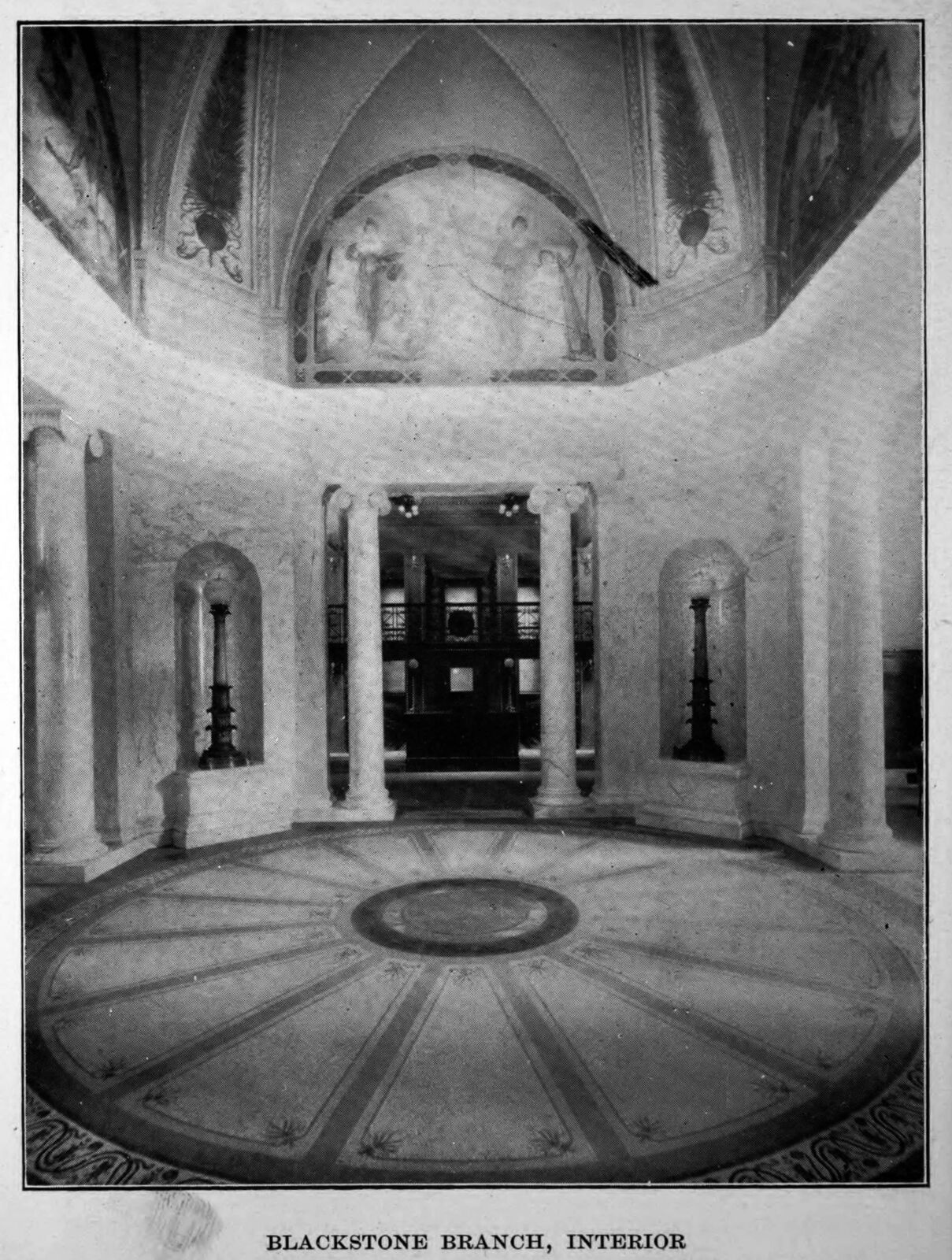 Blackstone branch interior | Digital Collections at the University of ...