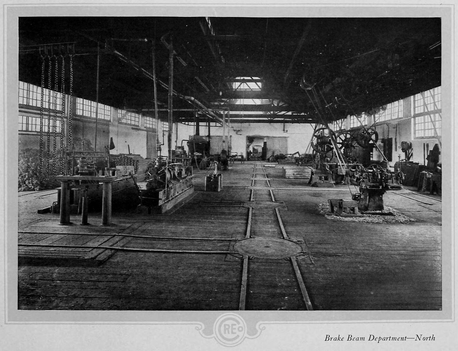 Brake beam department | Digital Collections at the University of ...