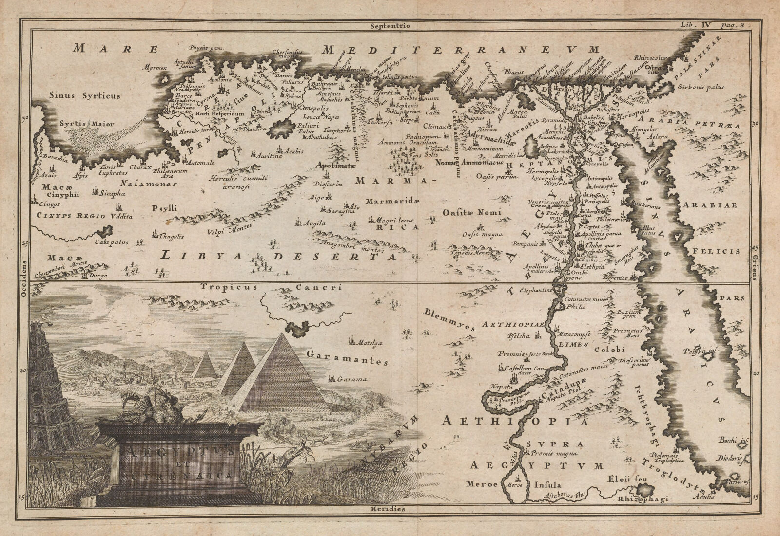 Aegyptus et Cyrenaica | Digital Collections at the University of ...