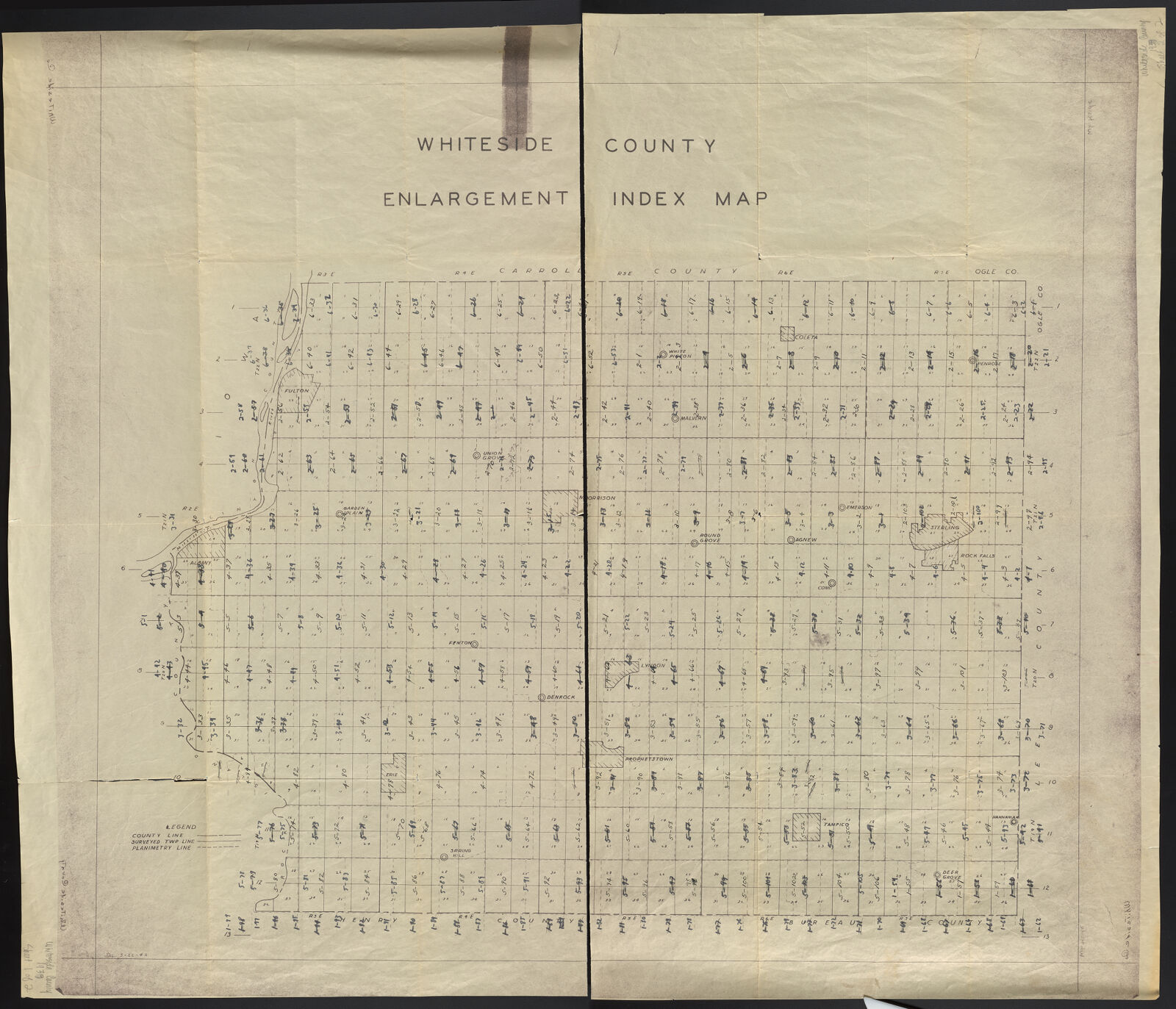 Whiteside County, Illinois : [aerial photographs] | Digital Collections ...