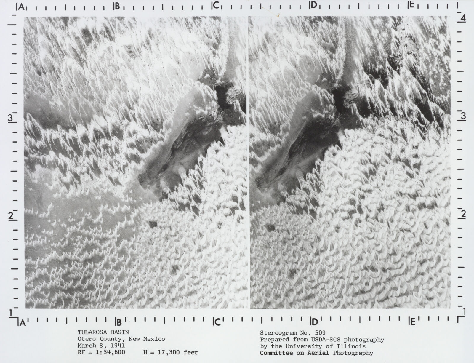 Stereogram No. 509 - Tularosa Basin | Digital Collections at the ...