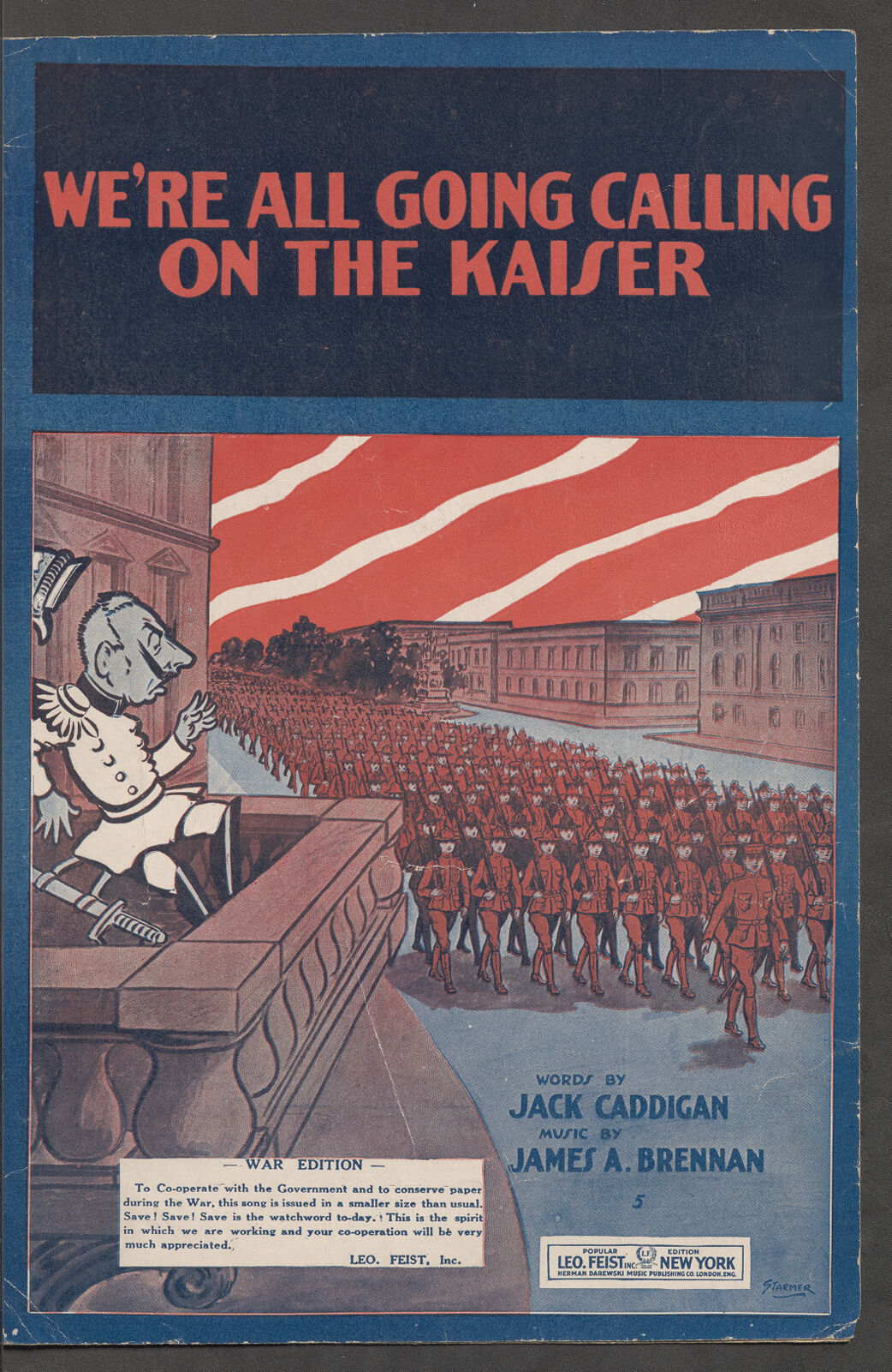 We're All Going Calling on the Kaiser | Digital Collections at the ...