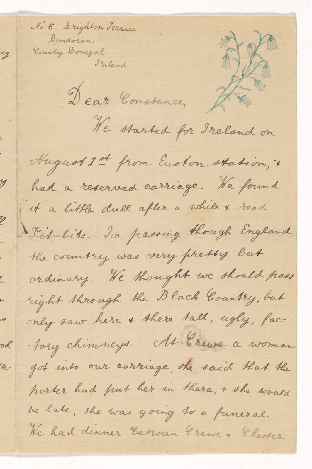 Letter from Evey Allingham to Constance, undated | Digital Collections ...