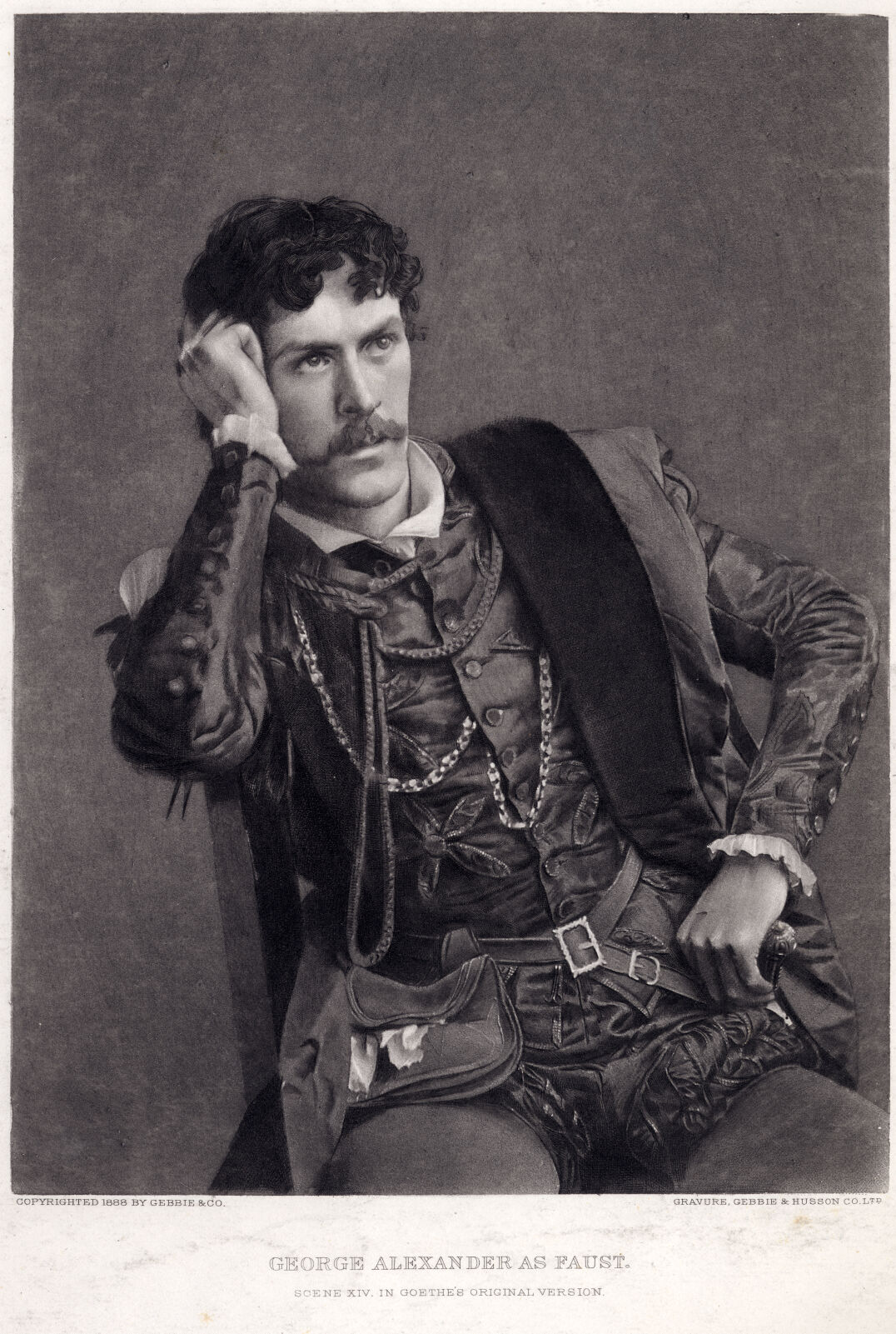 George Alexander as Faust in "Faust" | Digital Collections at the ...